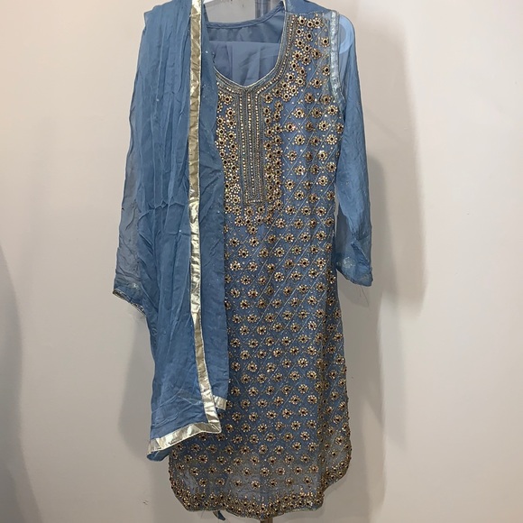 Dresses | New Pakistani Suit With Heavy Work | Poshmark